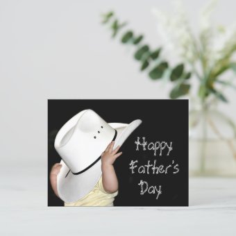 Country Western Fathers Day card | Zazzle