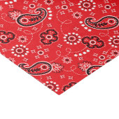 Country Western Red Paisley Wedding Tissue Paper | Zazzle