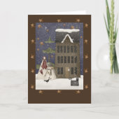 Country Winter Scene Holiday Card | Zazzle