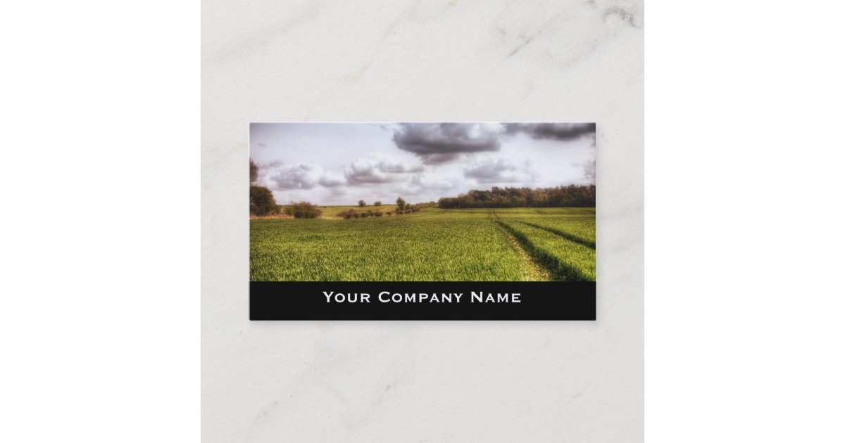 Countryside Landscape Business Cards | Zazzle
