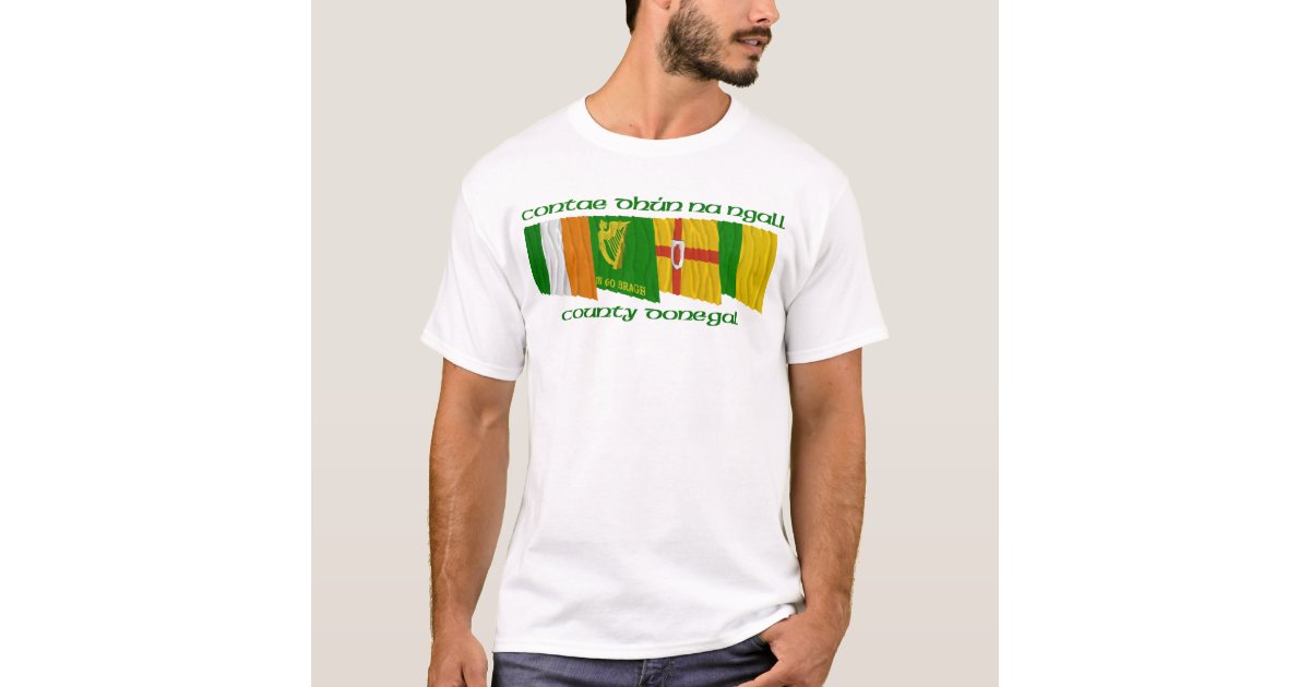County Donegal Flags T-Shirt | Zazzle