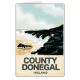 County Donegal Seaside travel poster Card | Zazzle