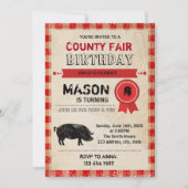 County Fair birthday invitation | Zazzle