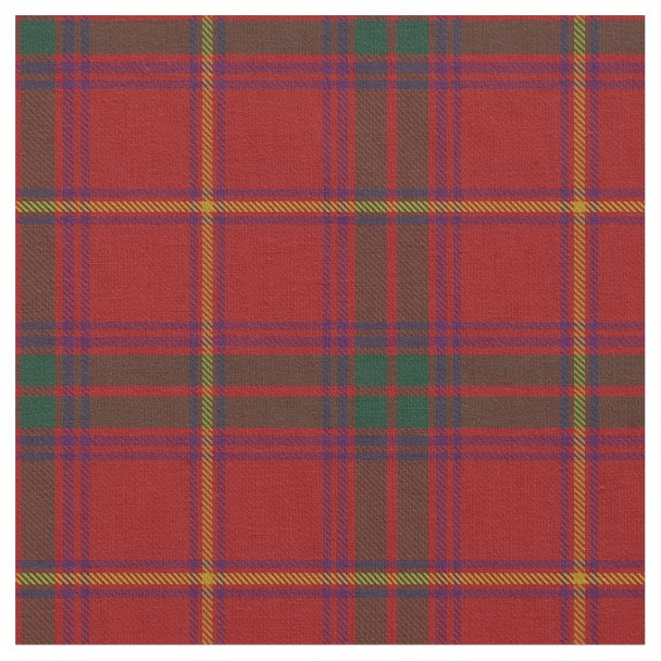 County Monaghan Irish Tartan Fabric | Zazzle