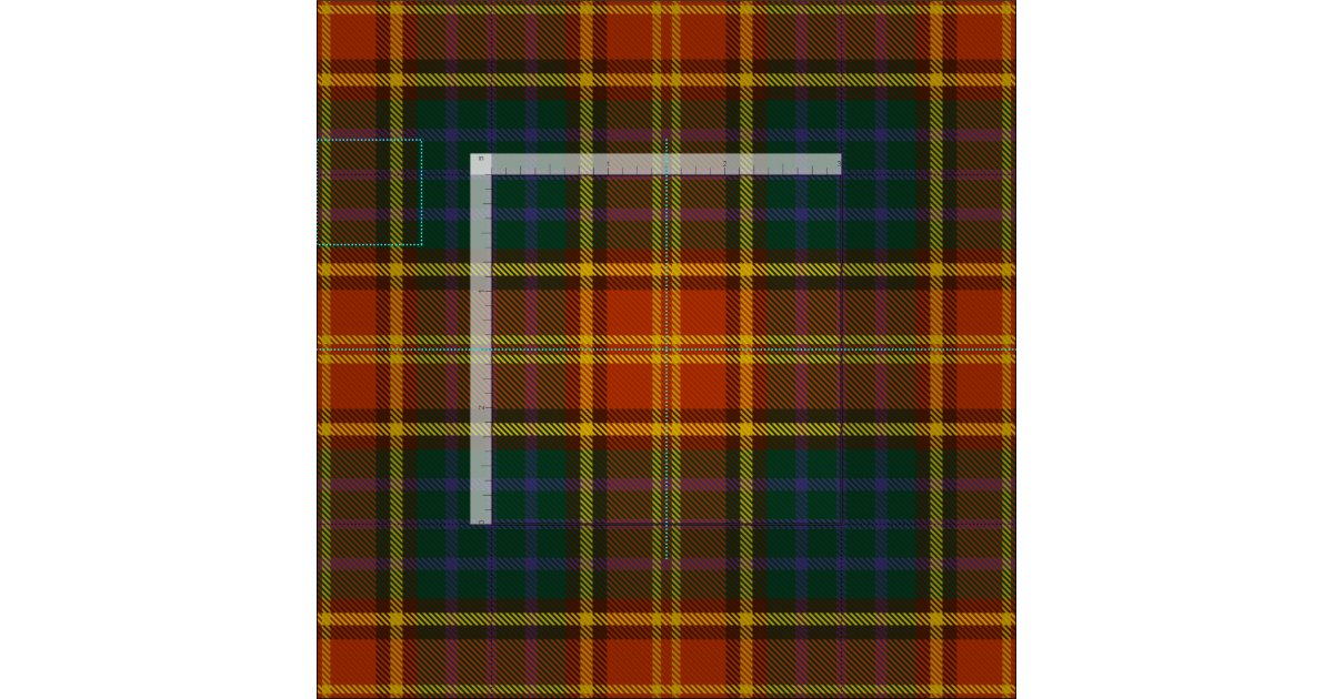 County Roscommon Irish Tartan Fabric | Zazzle