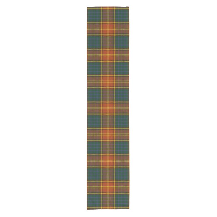 County Roscommon Irish Tartan Short Table Runner | Zazzle.com