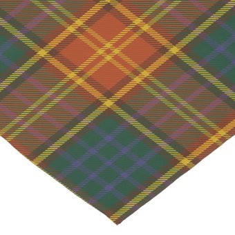 County Roscommon Irish Tartan Short Table Runner | Zazzle