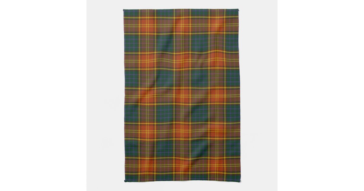 County Roscommon Irish Tartan Towel | Zazzle