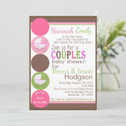 Couple Baby Shower Invitation | Zazzle