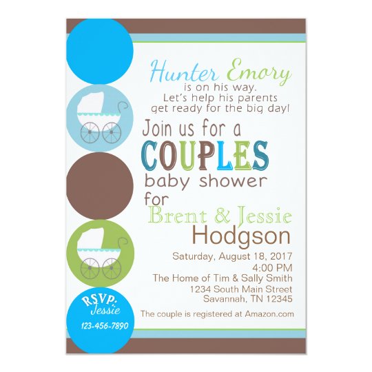 Couple Baby Shower Invitation | Zazzle.com