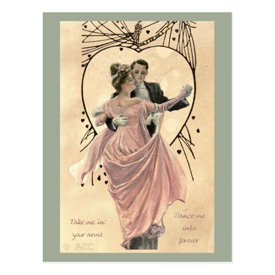 Couple Dancing Postcard | Zazzle.com