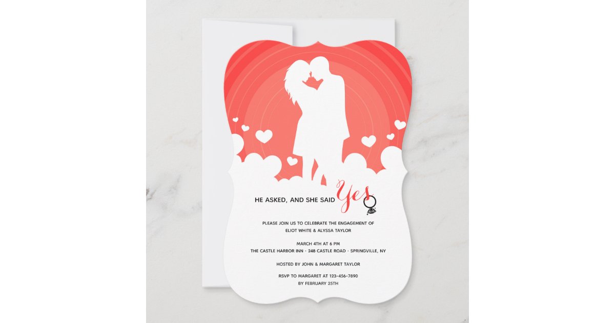 Couple In Love Invitation | Zazzle