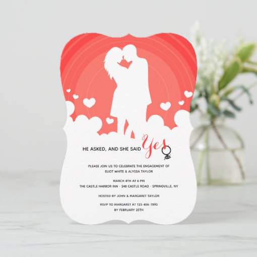 Couple In Love Invitation | Zazzle
