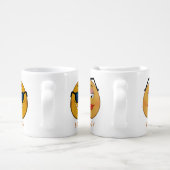 Couple of cute personalised cartoon style coffee mug set | Zazzle