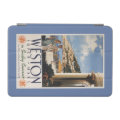 Couple Overlooking Coast Railway Poster iPad Mini Cover | Zazzle