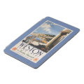 Couple Overlooking Coast Railway Poster iPad Mini Cover | Zazzle