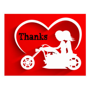 47+ Motorcycle Thank You Cards | Zazzle