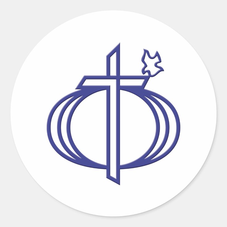 Couples For Christ Logo Classic Round Sticker | Zazzle