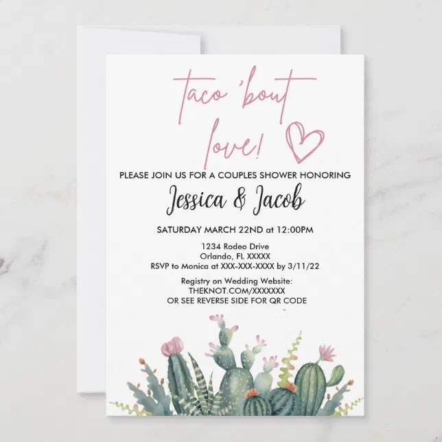 Couples Shower Invitation | Zazzle