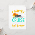 Couples That Cruise Together Cruise Ship Cruising Invitation | Zazzle