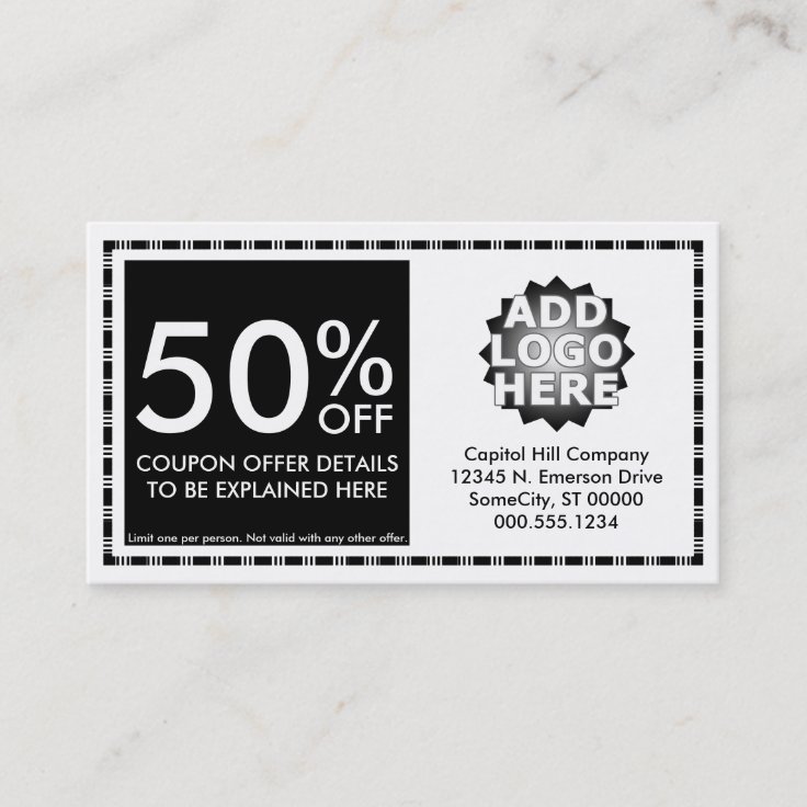 coupon layout | Zazzle