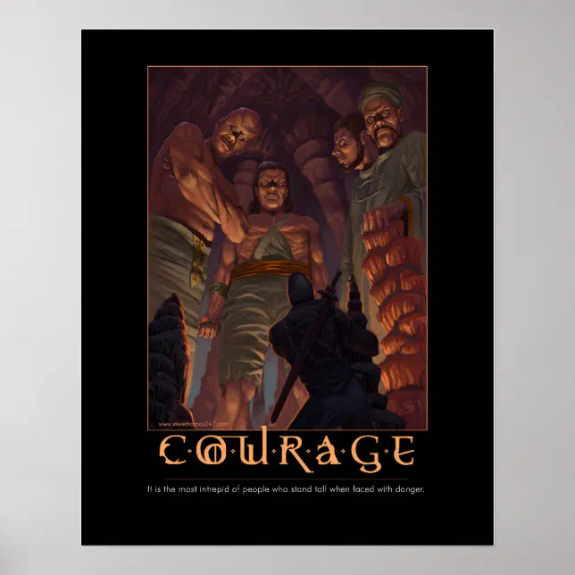 Courage new poster | Zazzle