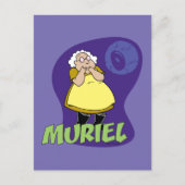 Courage the Cowardly Dog | Muriel Graphic Postcard | Zazzle