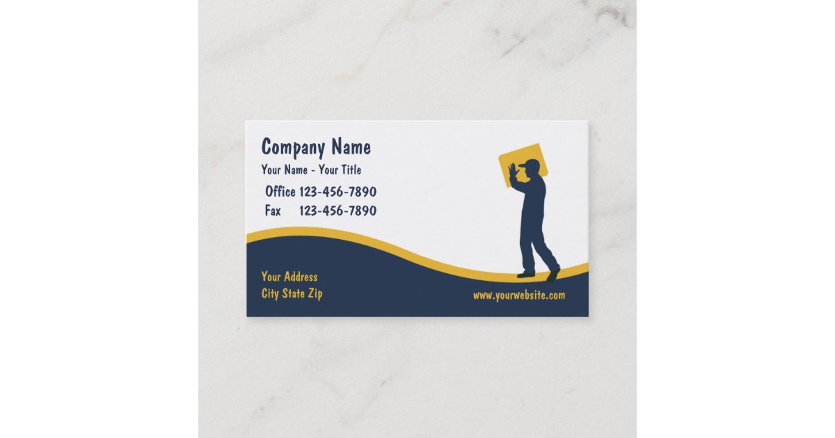 Courier Business Cards | Zazzle