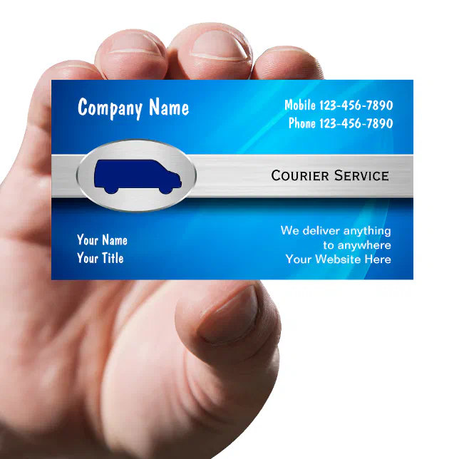 Courier Business Cards | Zazzle