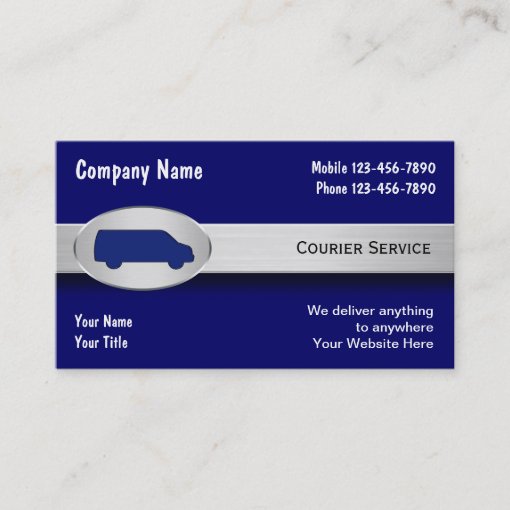 Courier Business Cards | Zazzle