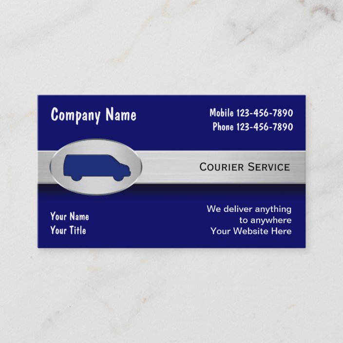 Courier Business Cards | Zazzle.com