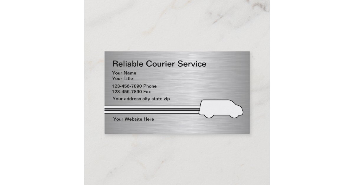 Courier Business Cards | Zazzle