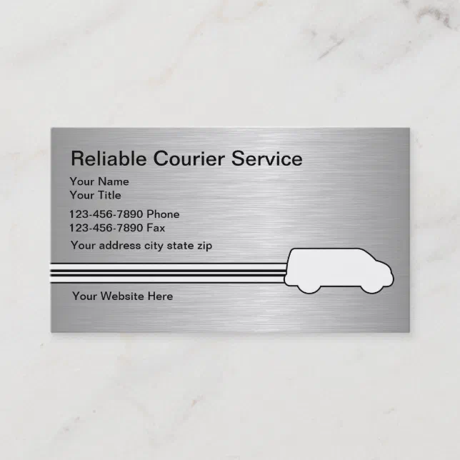 Courier Business Cards | Zazzle