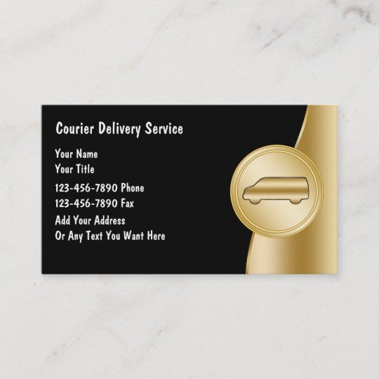 Courier Delivery Business Cards | Zazzle.com