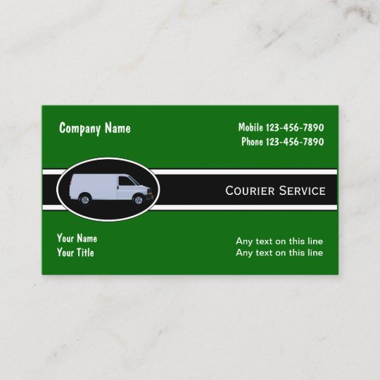 Courier Delivery Business Cards | Zazzle.com
