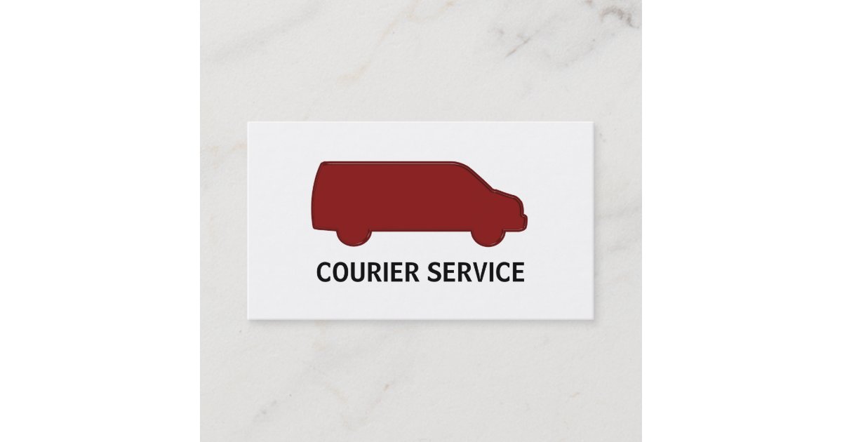 Courier Service Business Cards | Zazzle