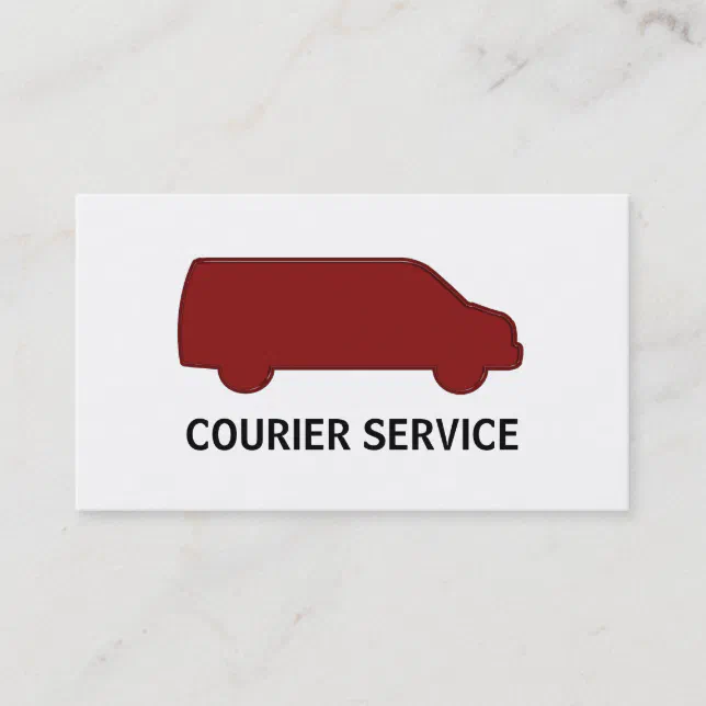 Courier Service Business Cards | Zazzle
