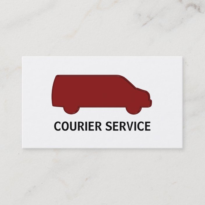 Courier Service Business Cards | Zazzle.com