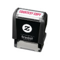 Courtesy Copy in All Caps Text Template Self-inking Stamp | Zazzle
