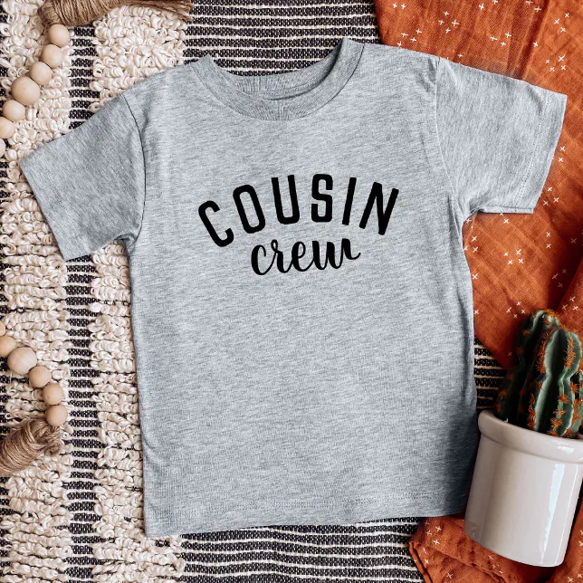 Cousin Crew Kids Baby T-Shirt | Zazzle