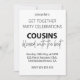 Cousins Blessed With The Best Family Reunion Party Invitation | Zazzle