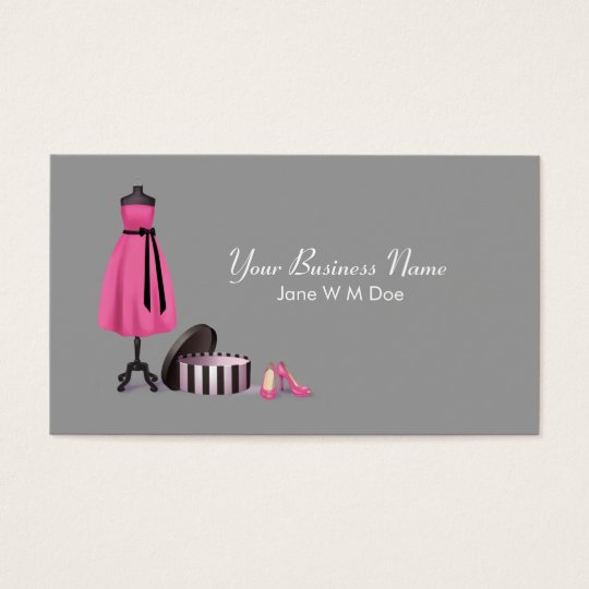 Couture Fashion Business Card | Zazzle.com