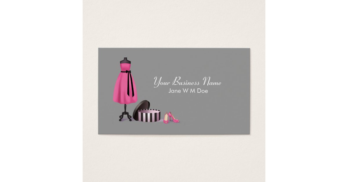 Couture Fashion Business Card | Zazzle.com