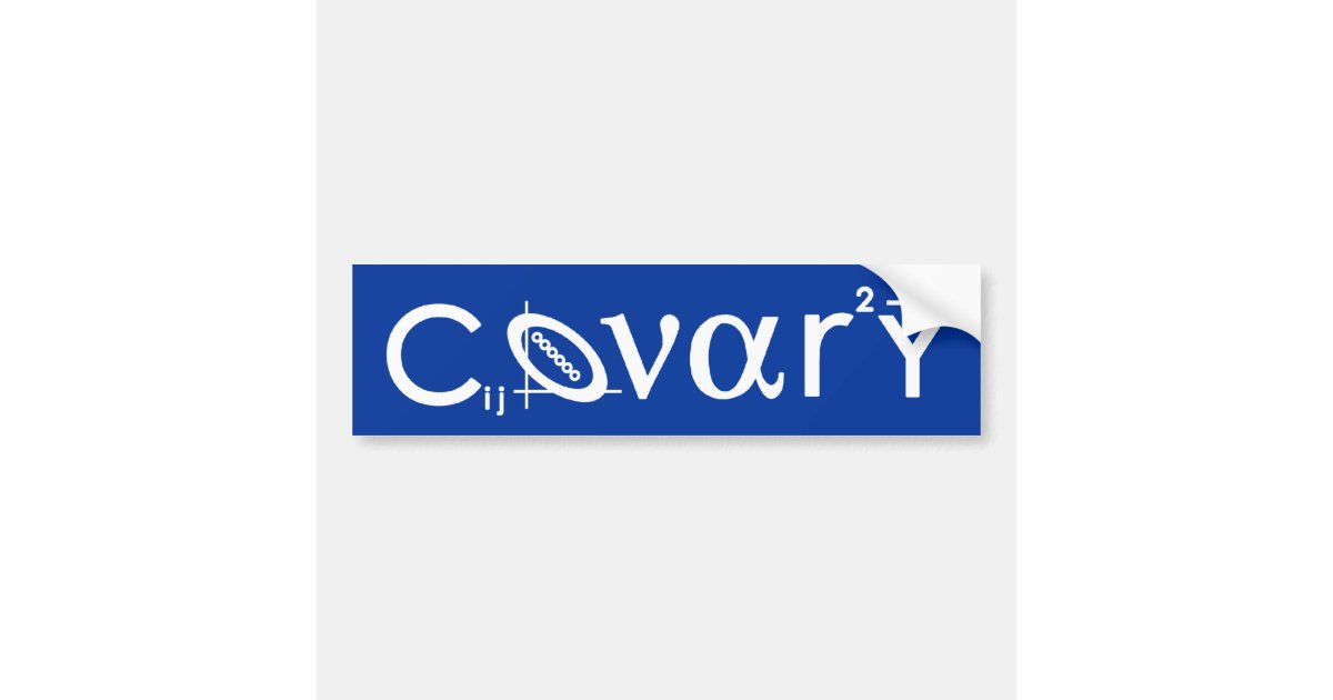 Covary Bumper Sticker | Zazzle