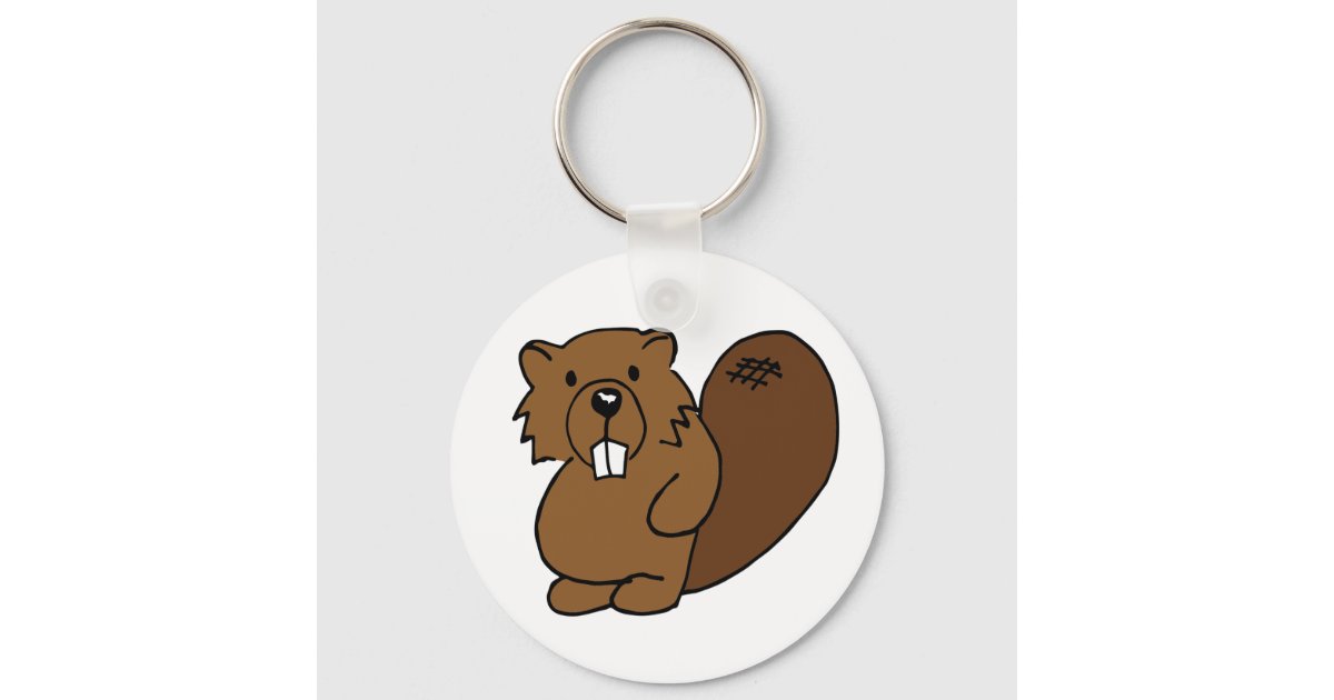Covey Logic Beaver Key Chain | Zazzle