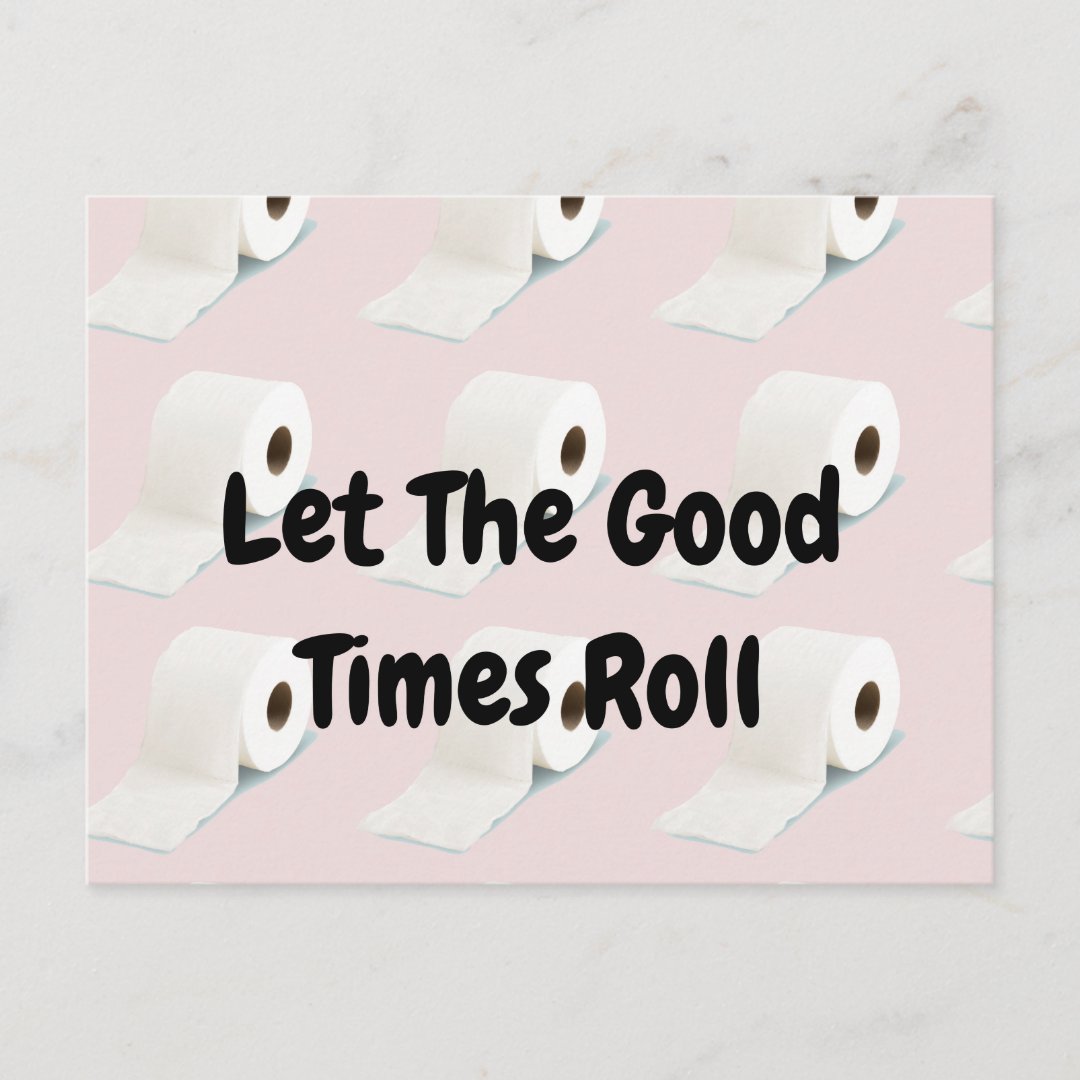 Covid-19 Corona Virus Toilet Paper Pink Postcard | Zazzle