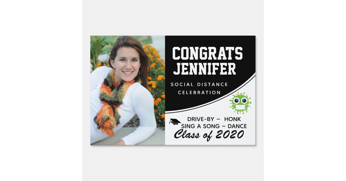Covid-19 Graduation Sign Ideas | Zazzle