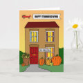 Covid 19 Happy Thanksgiving Self-isolation Card | Zazzle