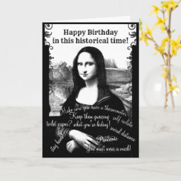 Covid-19 Time Capsule Greeting Card | Zazzle