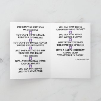 Covid-19 Time Capsule Greeting Card | Zazzle